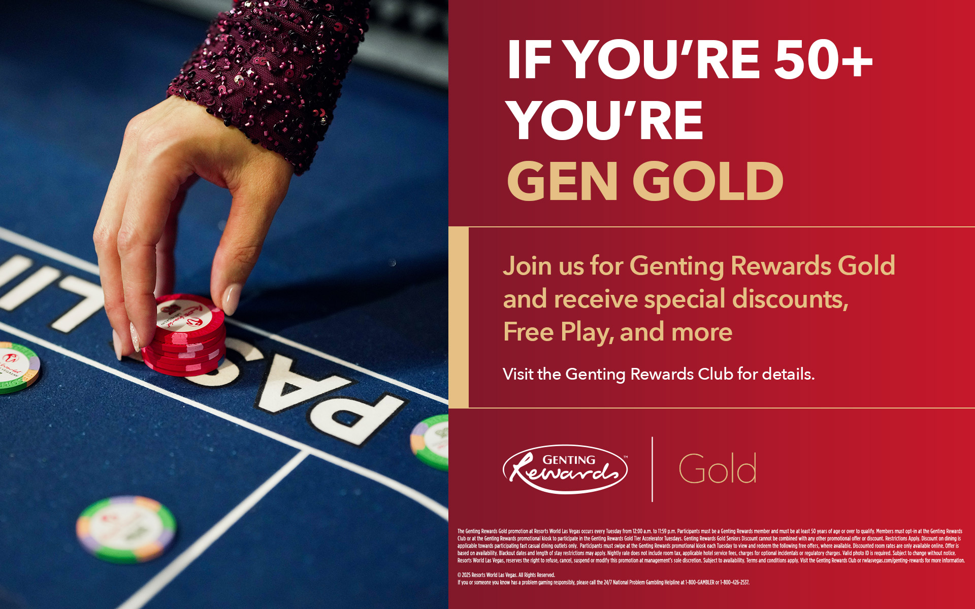 GENTING REWARDS GOLD PROGRAM | Resorts World Las Vegas