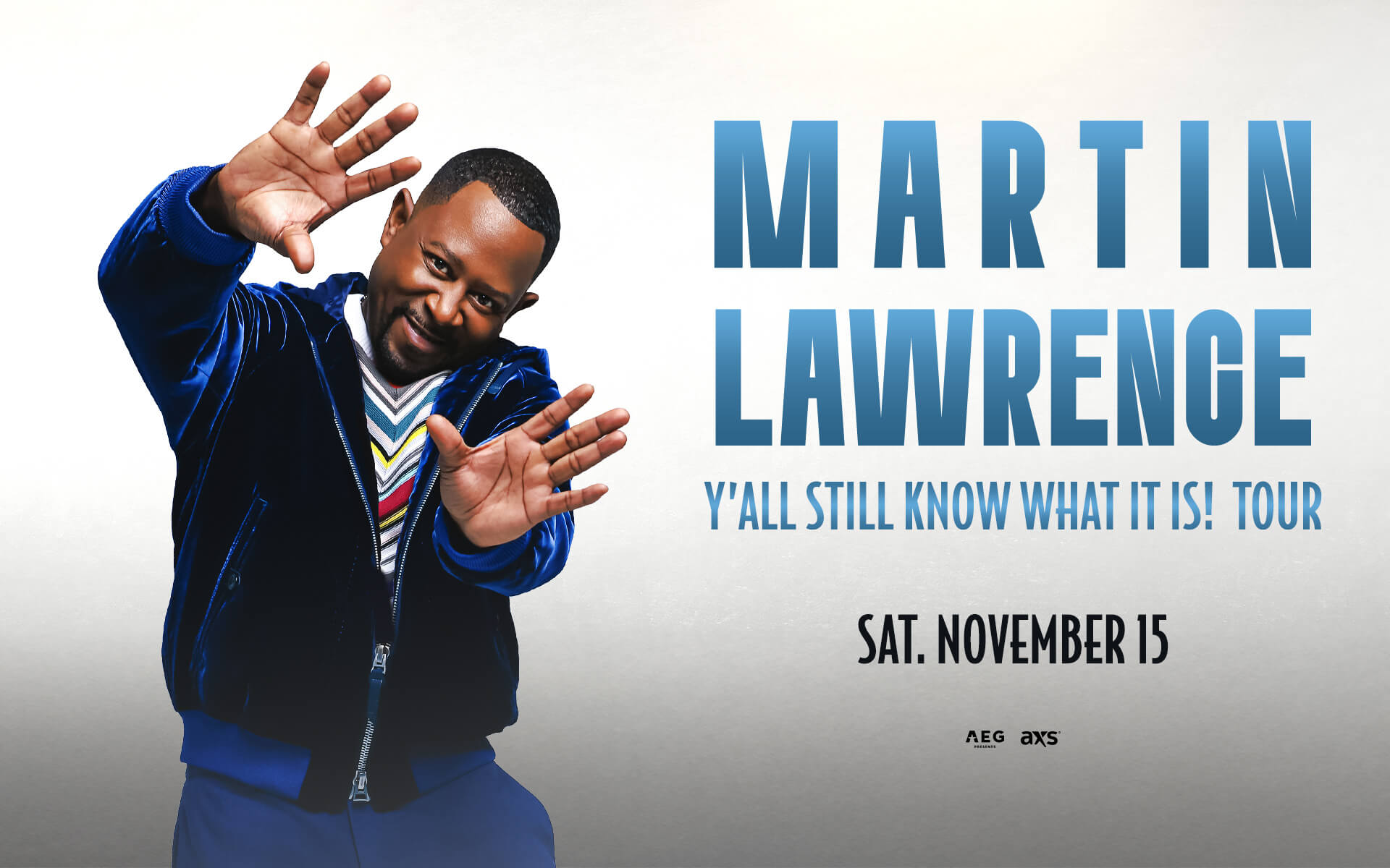 ACTOR AND COMEDIAN MARTIN LAWRENCE ANNOUNCES ONE-NIGHT STOP OF THE “Y ...